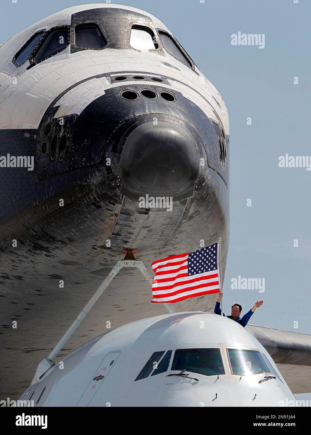 American Airlines Plane Space Shuttle