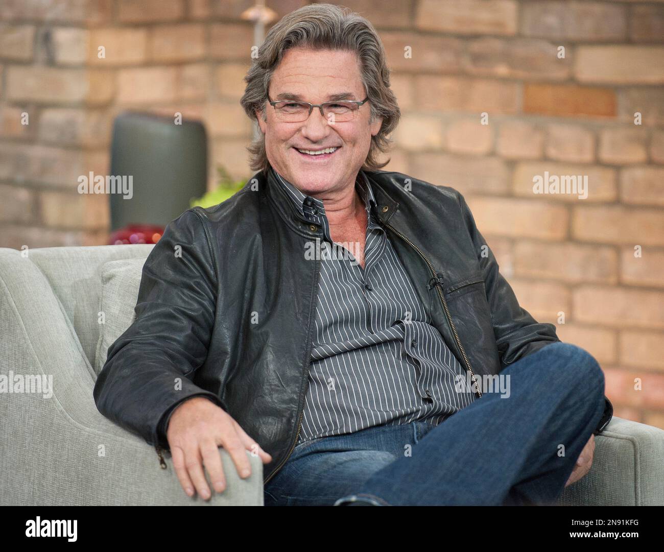 Actor Kurt Russell vists The Marilyn Denis Show at the CTV Headquarters ...