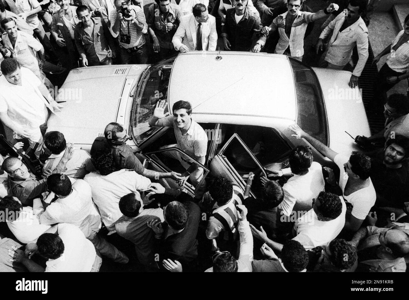 The new President-elect of Lebanon, Bashir Gemayel, 34-year-old Militia ...