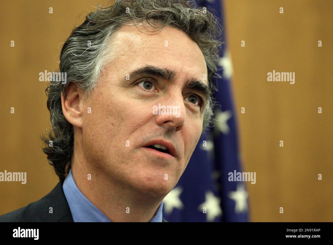 Cook County Sheriff Tom Dart speaks during a news conference Thursday ...