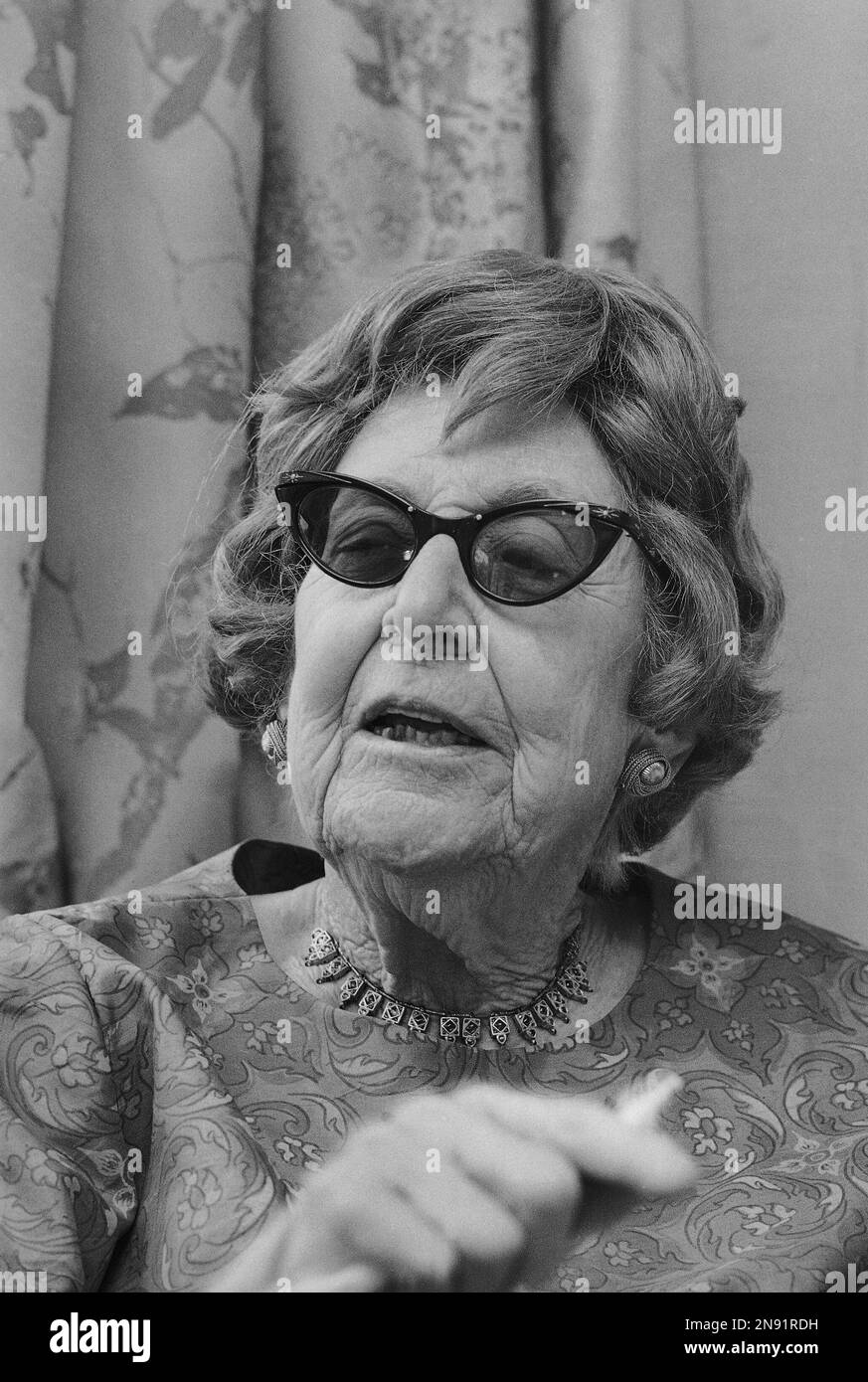 Jeannette Rankin, first woman to serve in Congress, talks about the ...