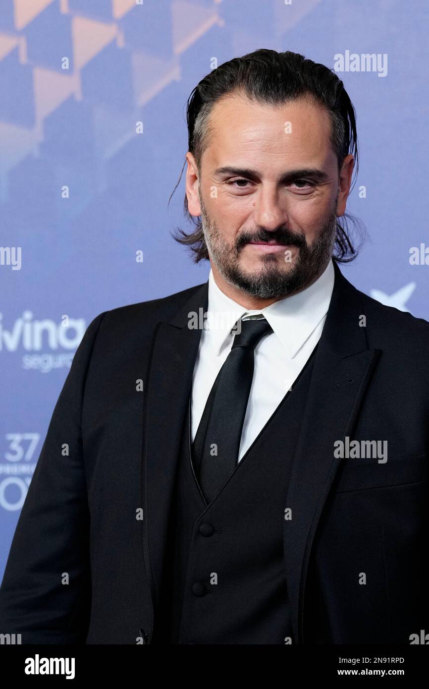 Asier Etxeandia attending the 37th Goya Awards at FIBES Conference and ...