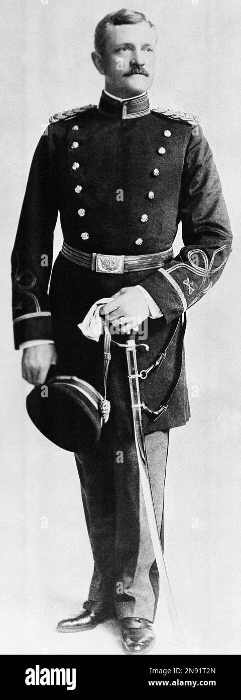 Captain John J. Pershing is shown in 1901. (AP Photo Stock Photo - Alamy