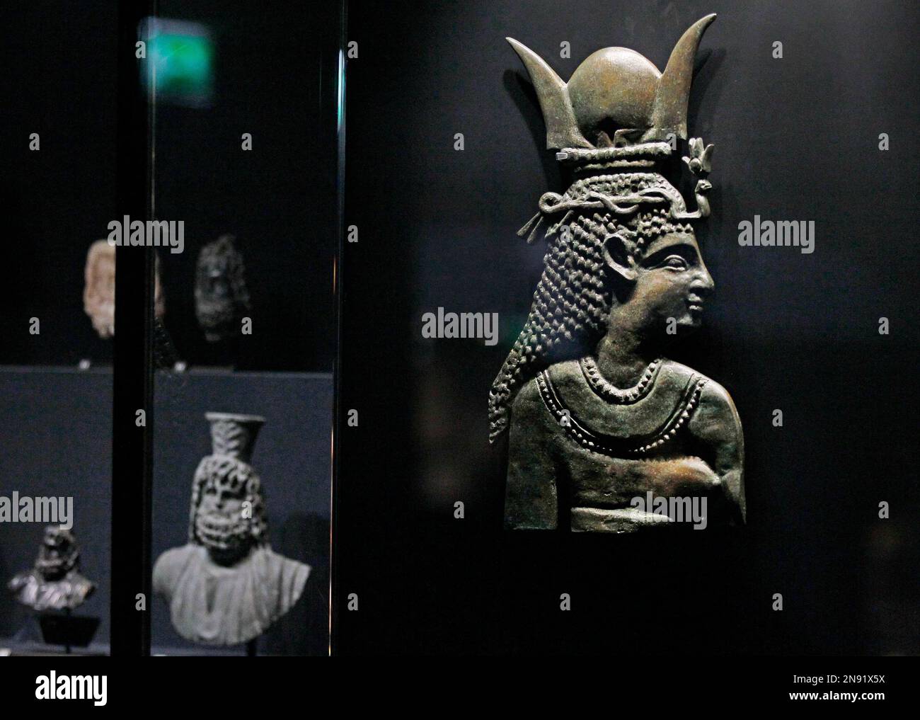 A 1st century BC bronze of Bes, and Egyptian deity worshipped as a ...