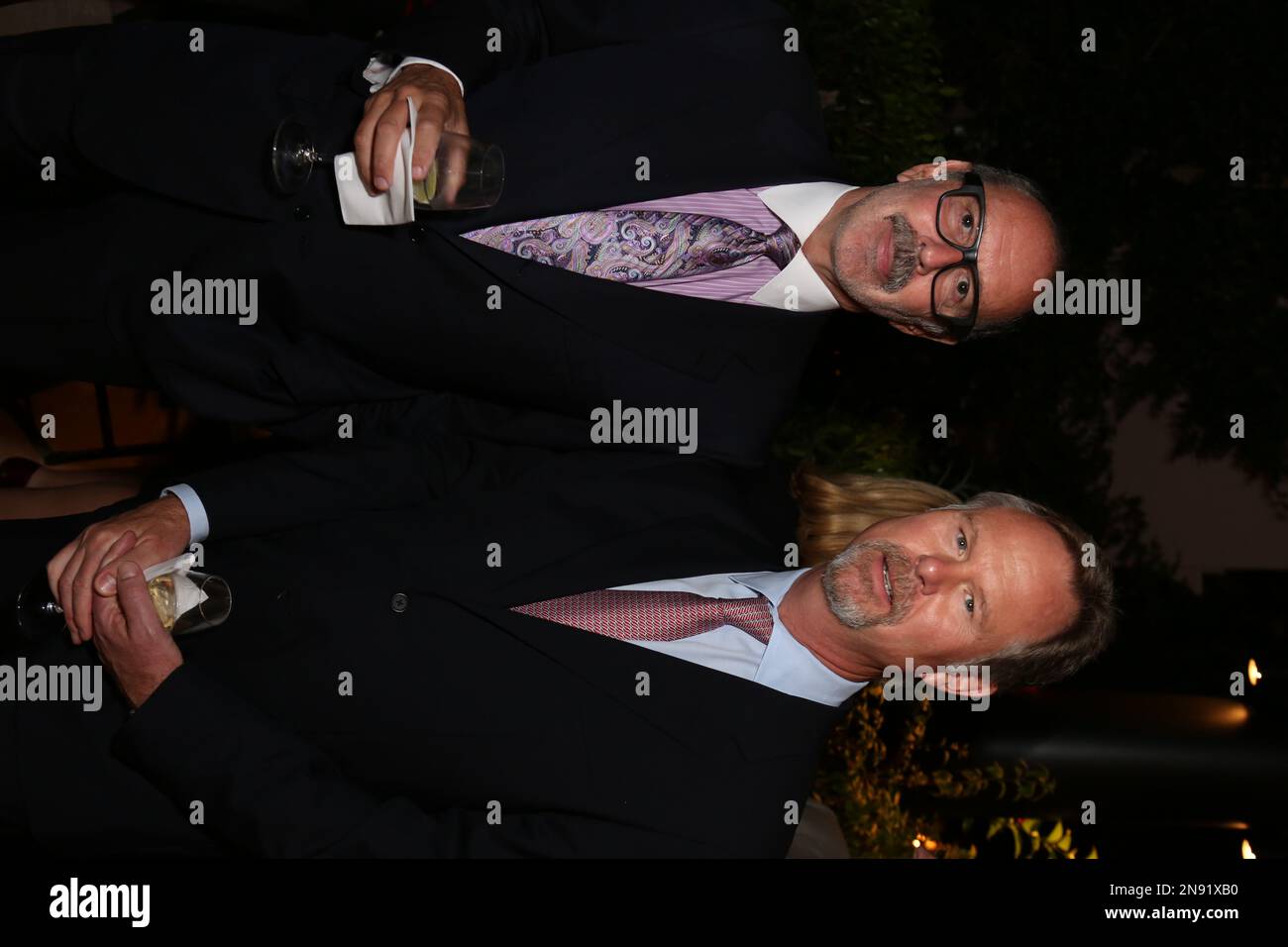 From left, Michael Rudder and Anton Segerstrom, South Coast Plaza ...