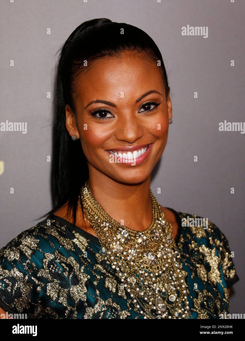 Candace Smith attends the LA premiere of "End of Watch" at Regal ...