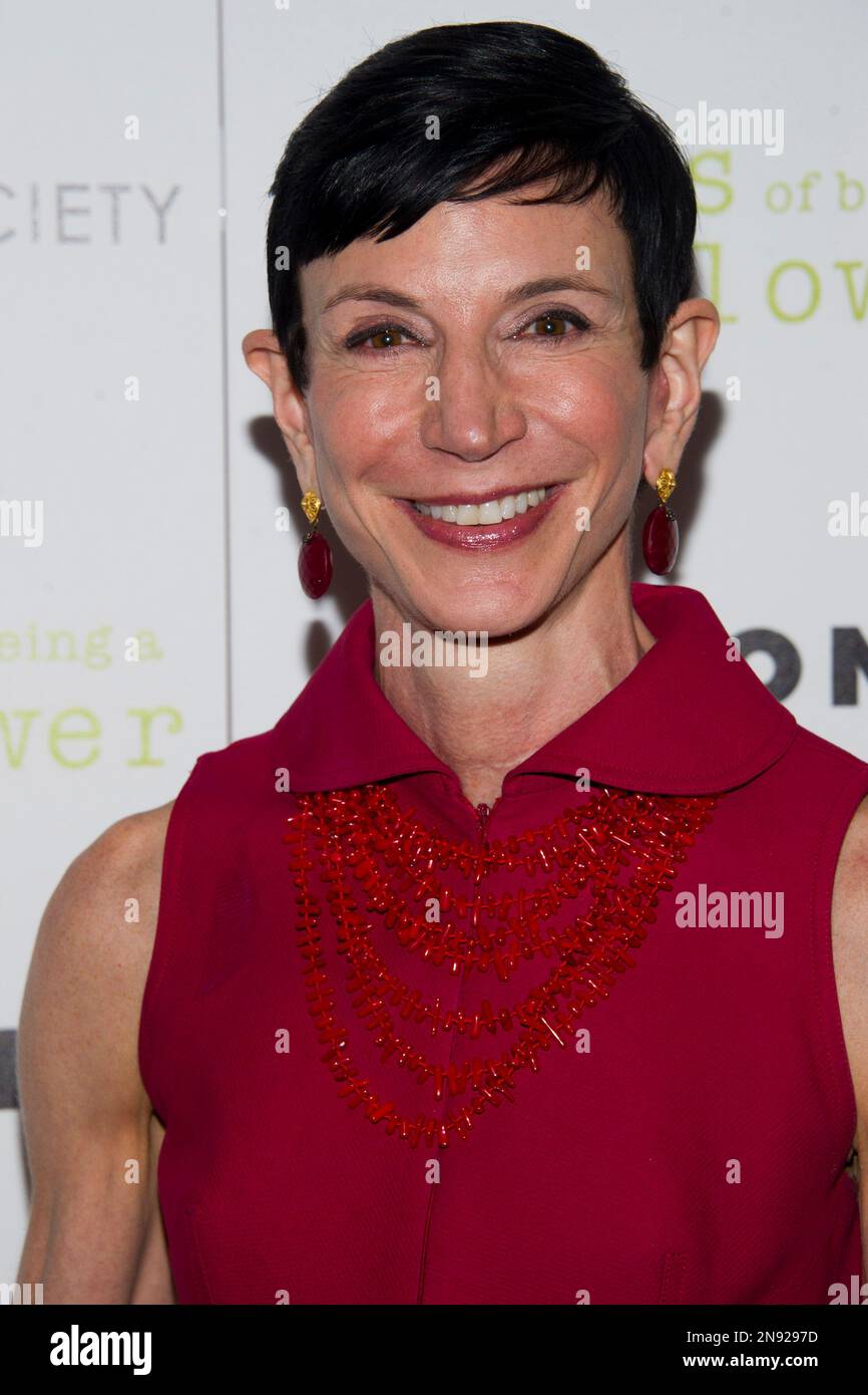 Amy Fine Collins attends "The Perks of Being a Wallflower" premiere ...