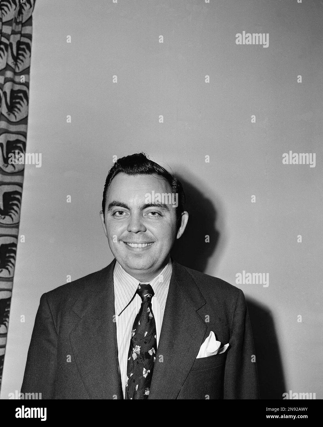Gordon B. McLendon, president of the Liberty Brodcasting system of ...