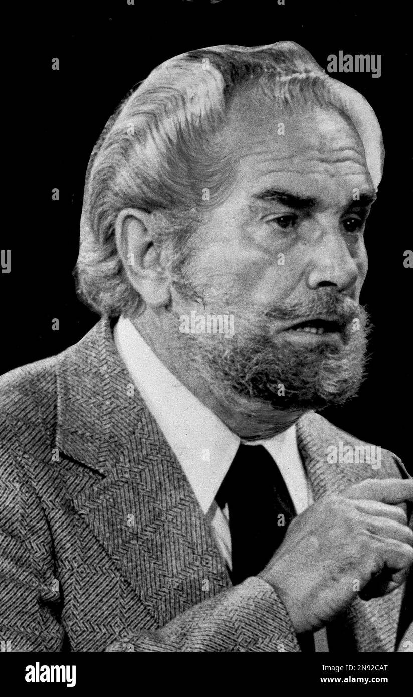 Comedian Foster Brooks, known for his drunk act, is shown, date and ...