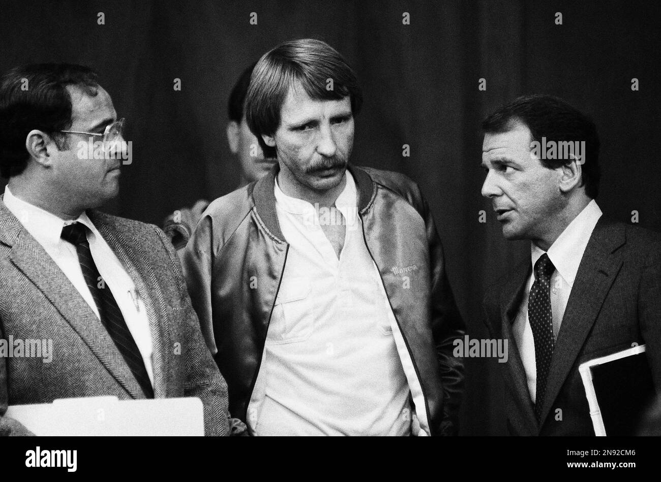 Marvin Pancoast listens to attorney Arthur Barens, right, and associate ...