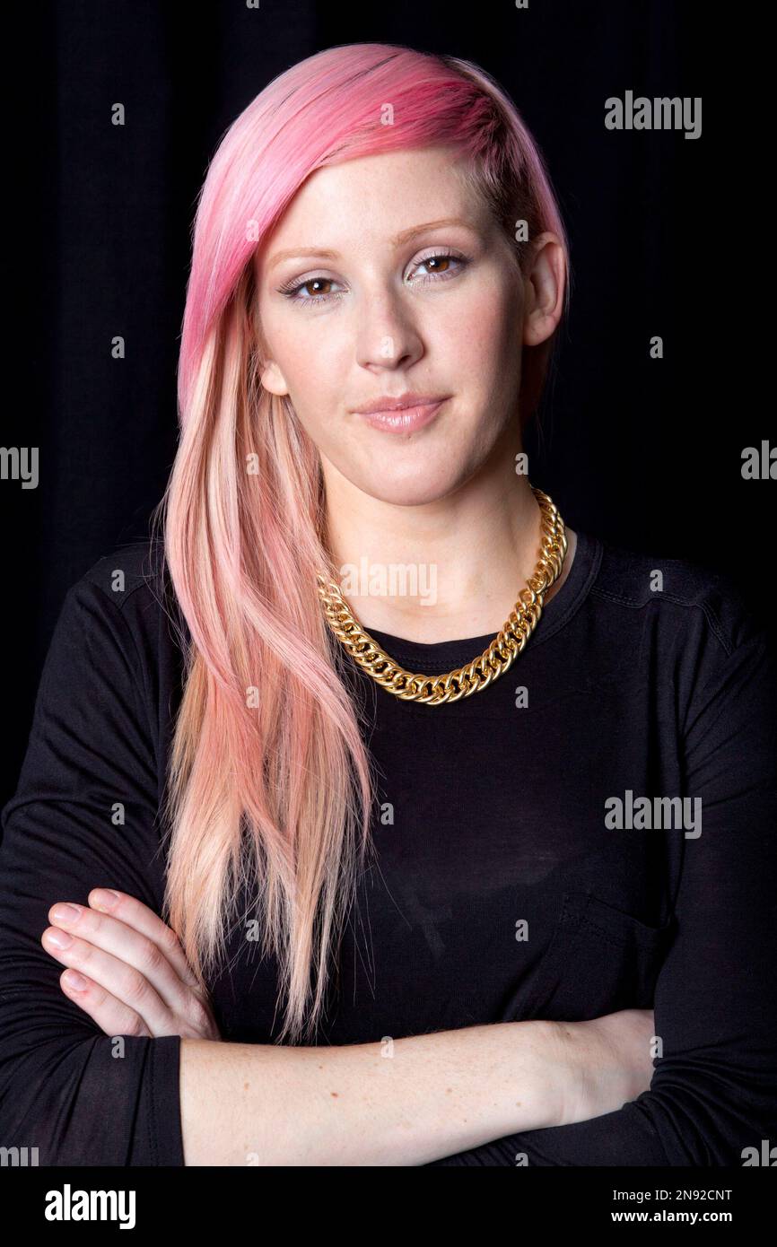 English singer-songwriter Elena Jane "Ellie" Goulding poses for a ...