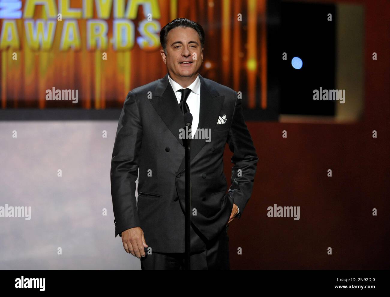 Andy Garcia presents the voice of a generation award to Christina ...