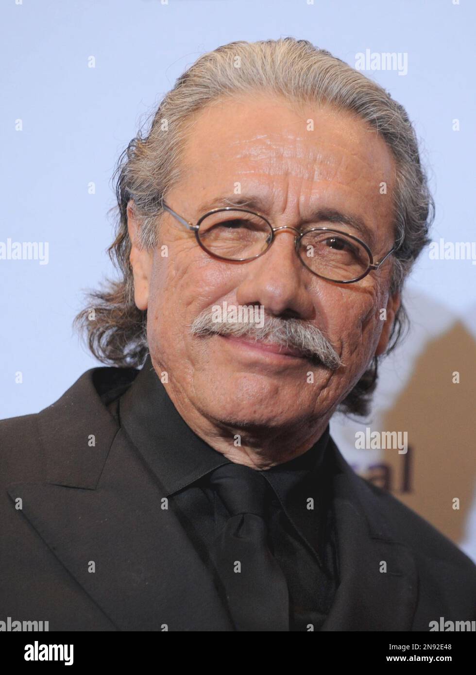 Edward James Olmos poses backstage at the ALMA Awards on Sunday, Sept ...