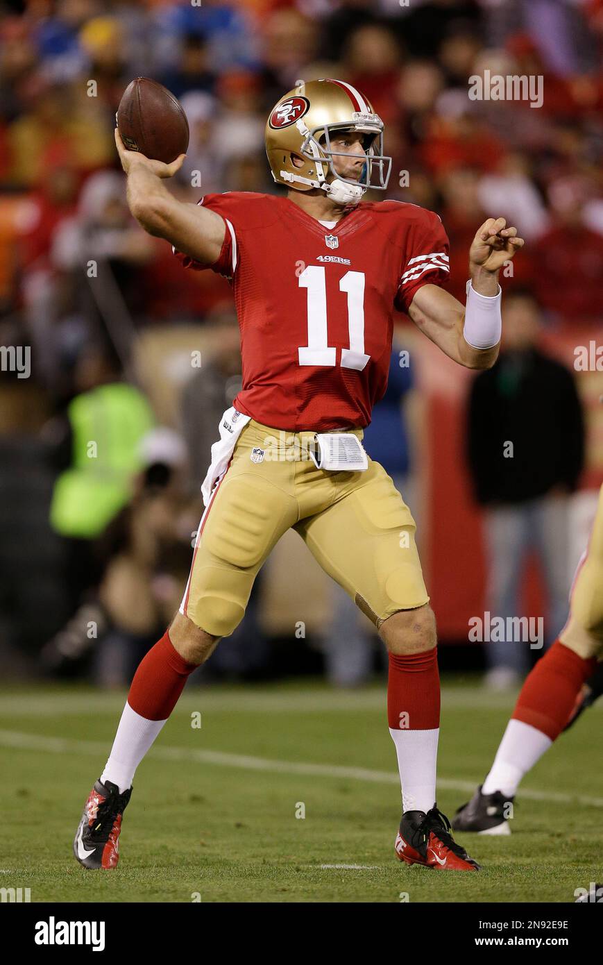 San Francisco 49ers quarterback Alex Smith during the fourth quarter of ...