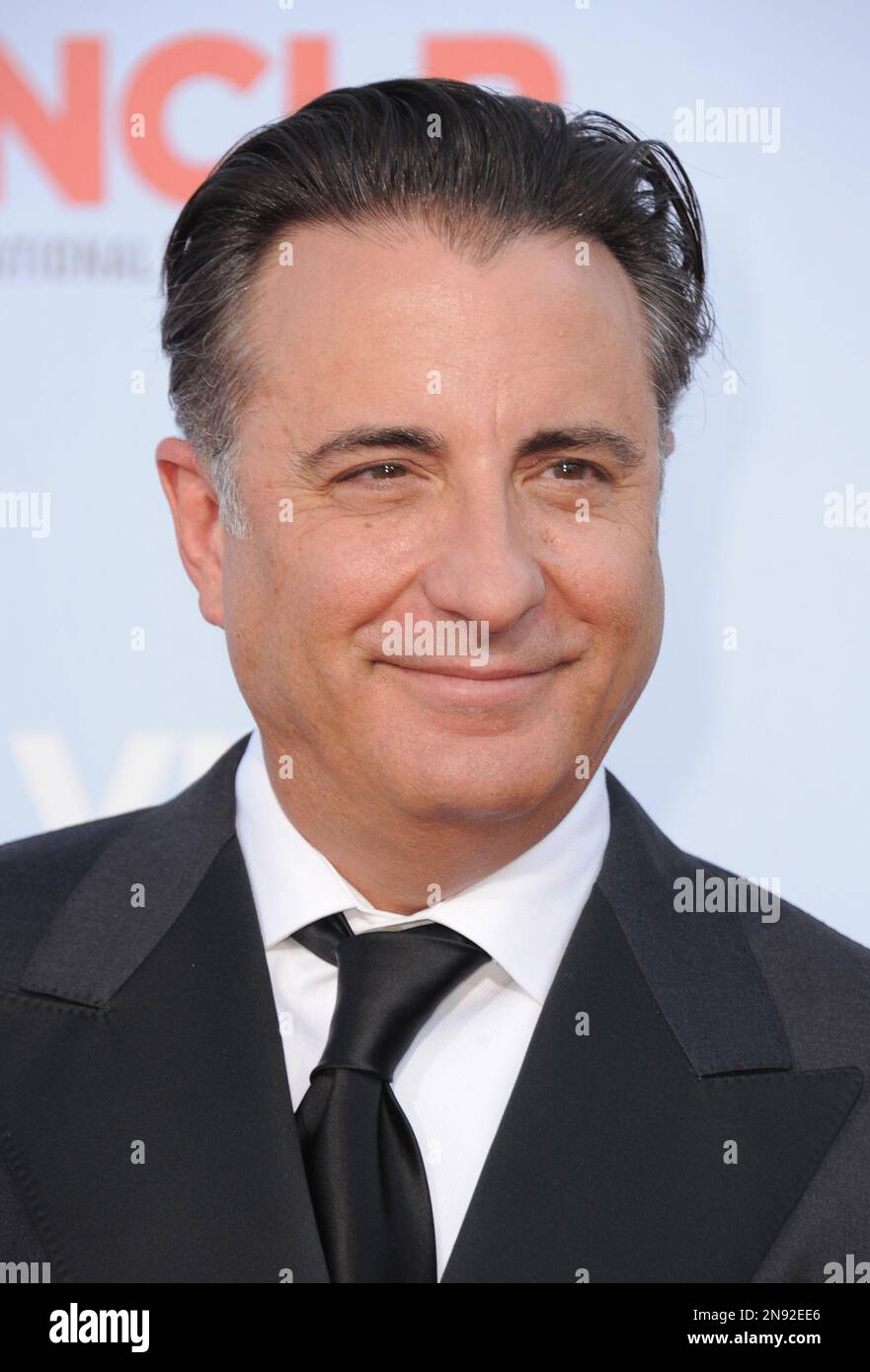 Andy Garcia arrives at the ALMA Awards on Sunday, Sept. 16, 2012, in ...