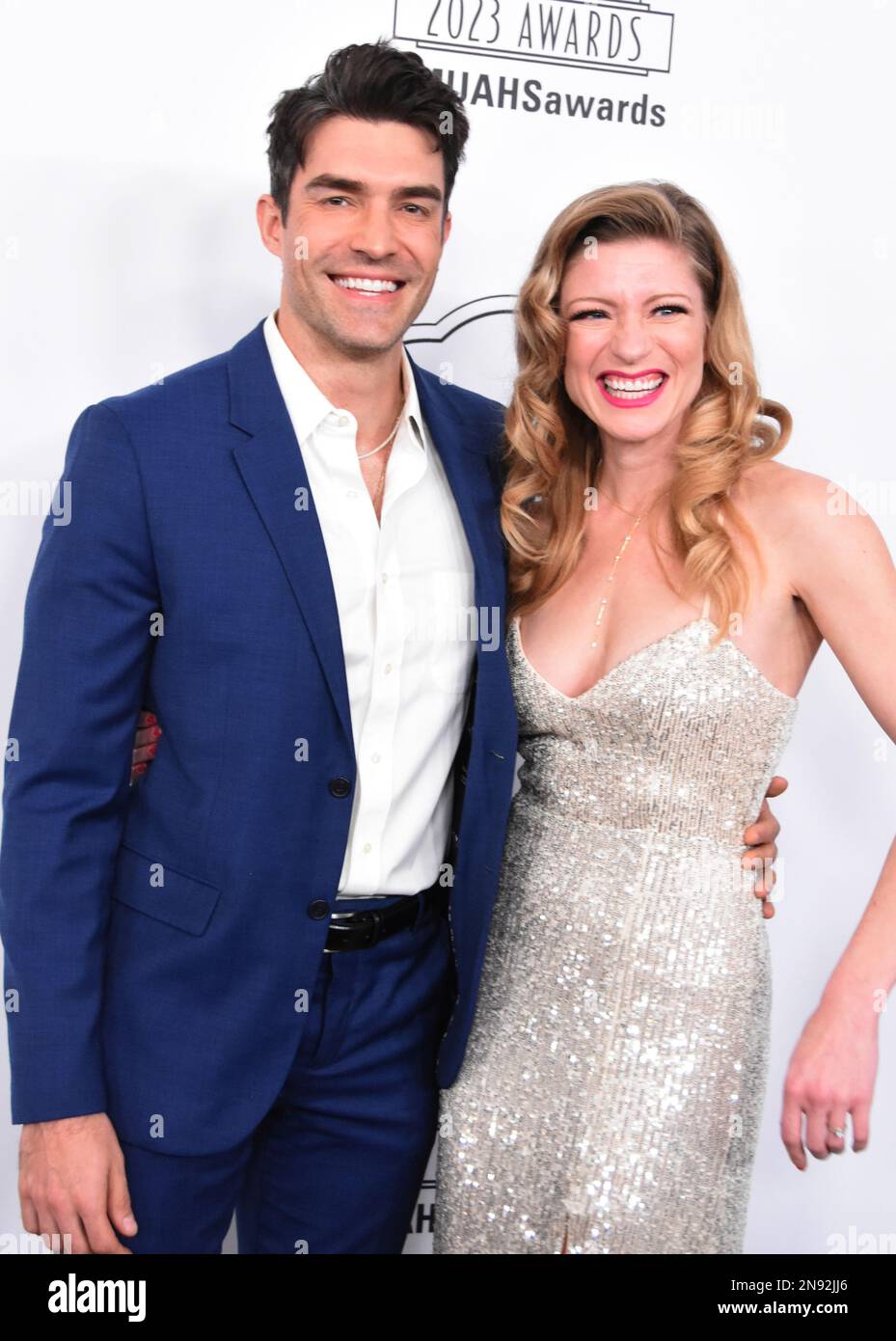 Beverly Hills, California, USA 11th February 2023 Actor Peter Porte and ...