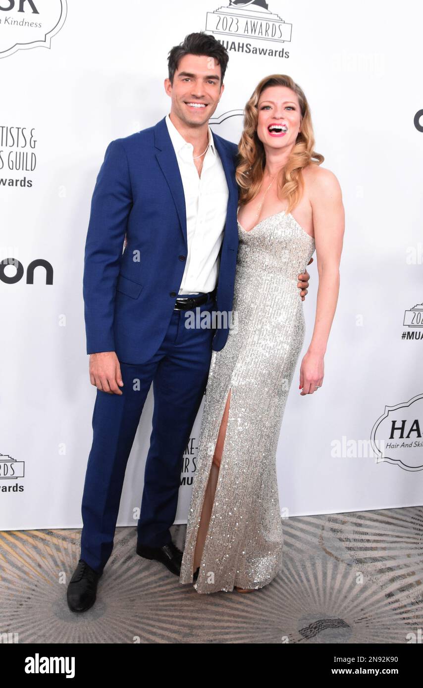 Beverly Hills, California, USA 11th February 2023 Actor Peter Porte and ...