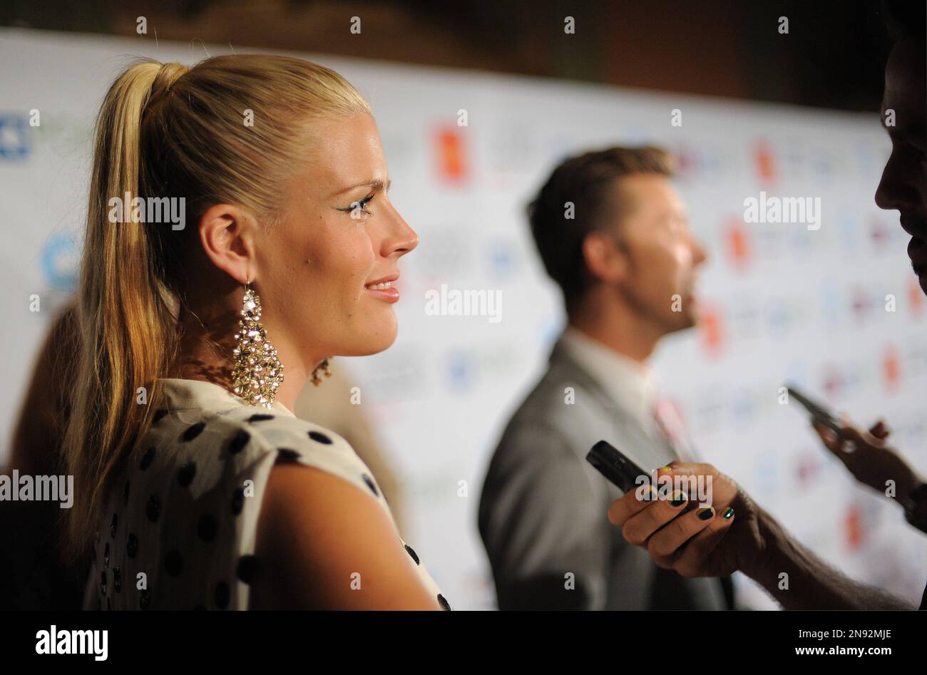 Busy Philipps arrives at "Voices On Point" Concert & Gala held at The ...