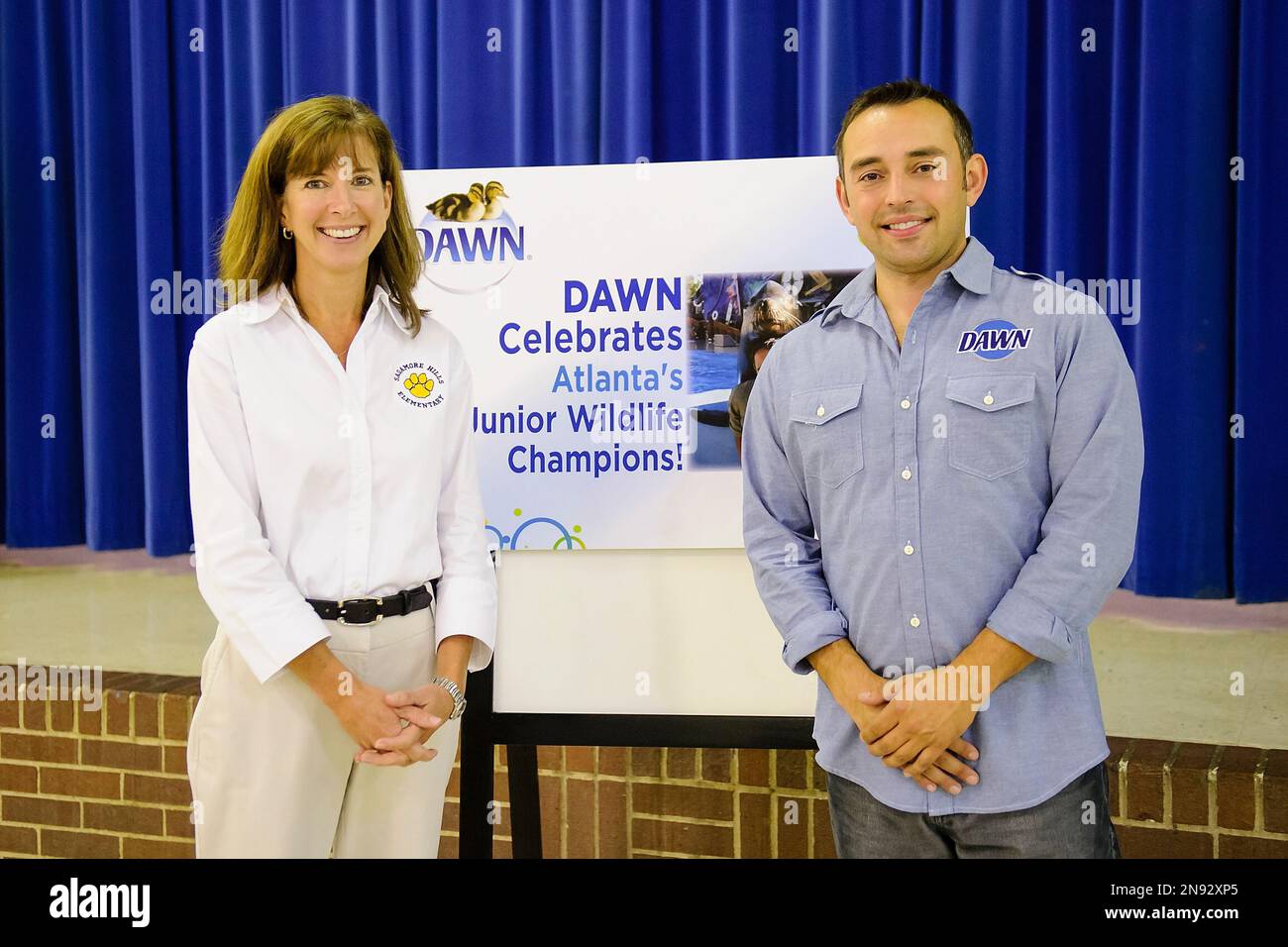 Sagamore Hills Elementary School principal Julie Martin poses for a ...