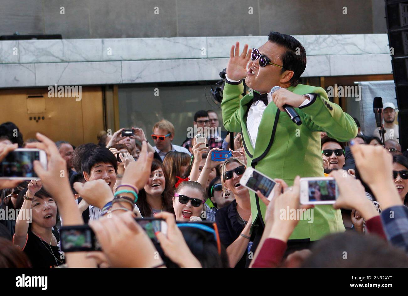 South Korean rapper Psy performs his massive K-pop hit "Gangnam Style ...