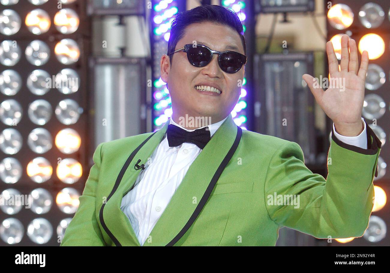 South Korean rapper Psy performs his massive K-pop hit "Gangnam Style ...