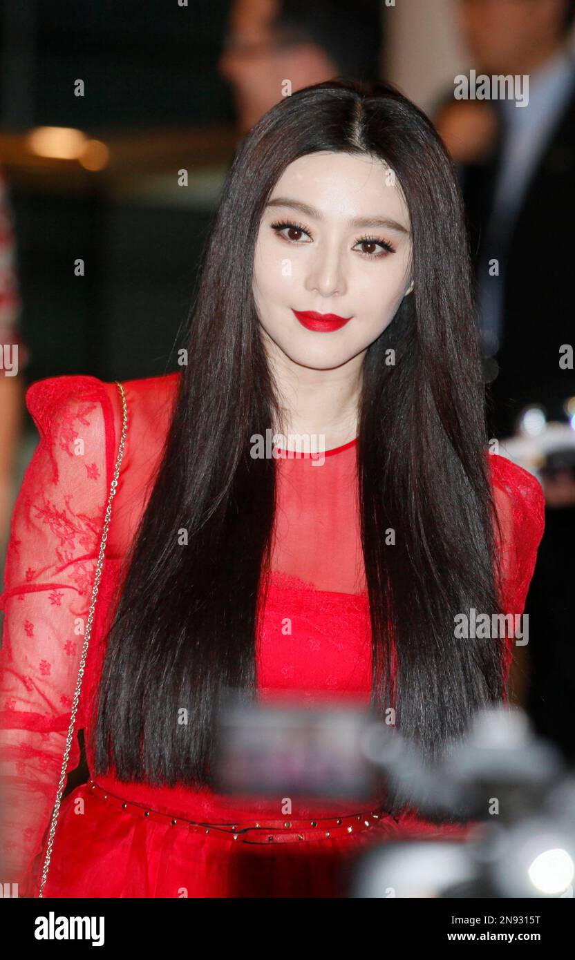 Chinese actress Fan Bingbing attends an event to celebrate the 70th ...