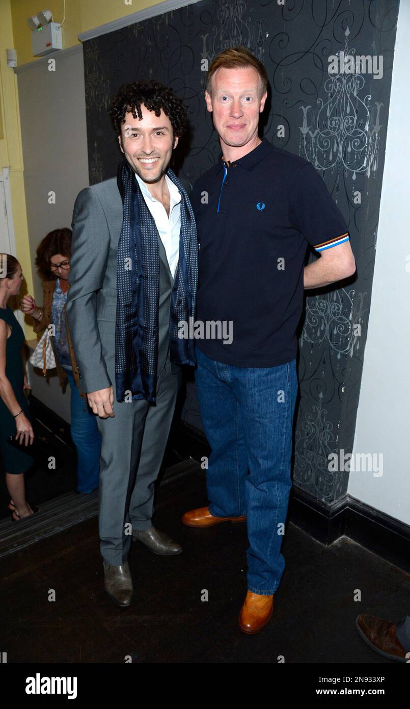 Richard Nylan, Charlie De'ath poses at Baggage World Premiere at the ...