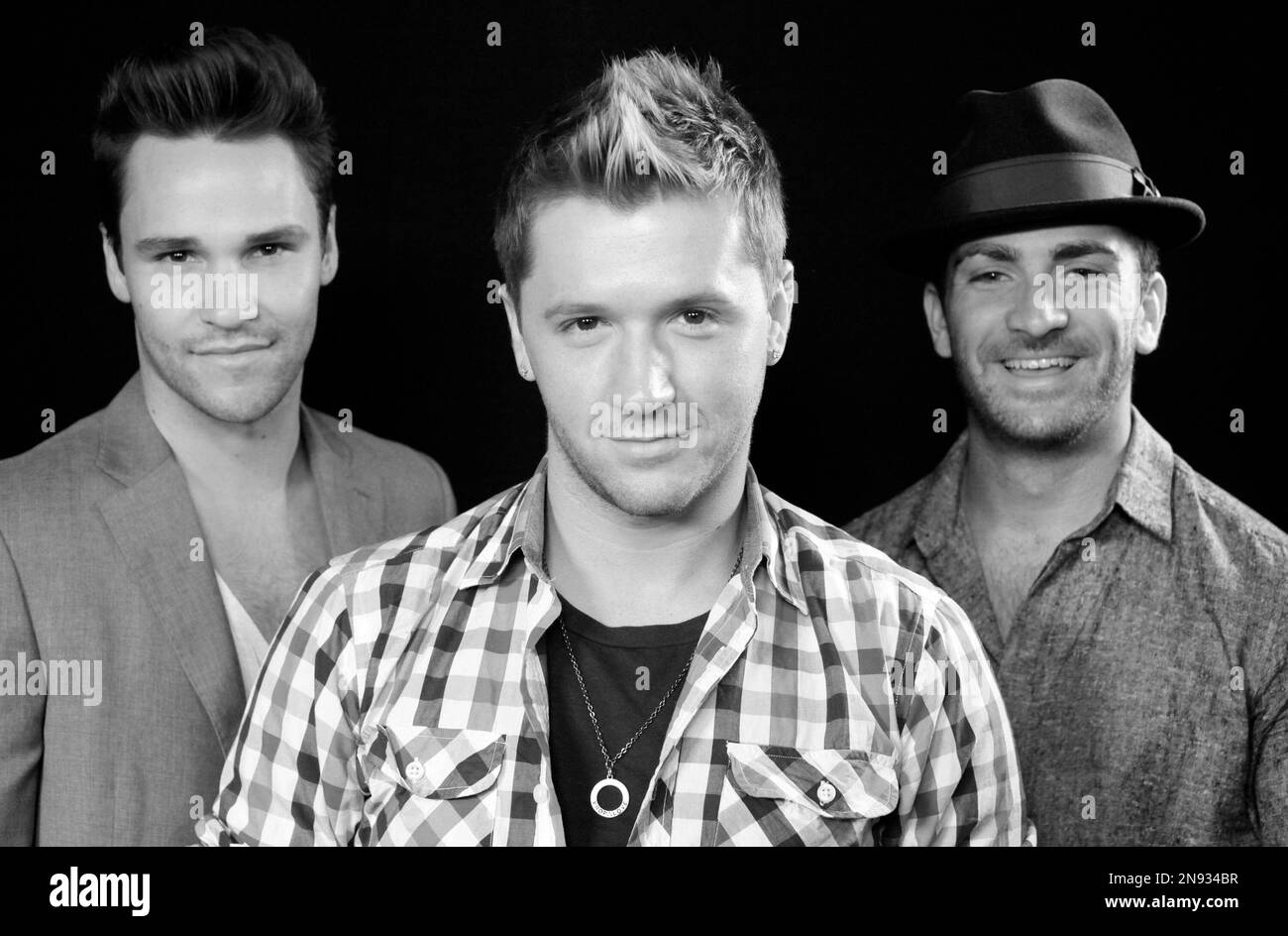 In this photo taken Wednesday Sept. 5,2012 showing from left Nick ...