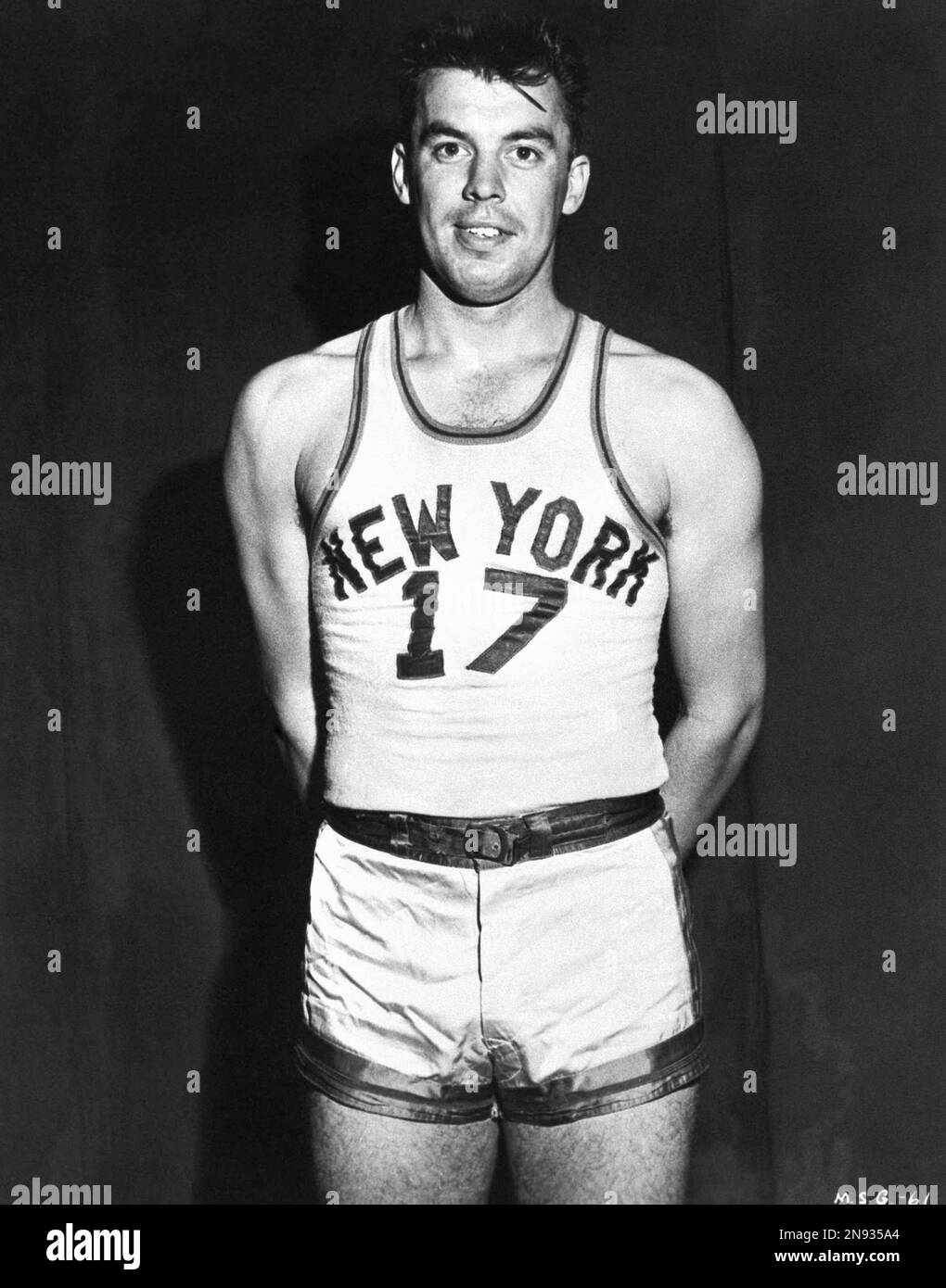 Bill van Breda Kolff of the New York Knickerbockers is pictured, Nov ...