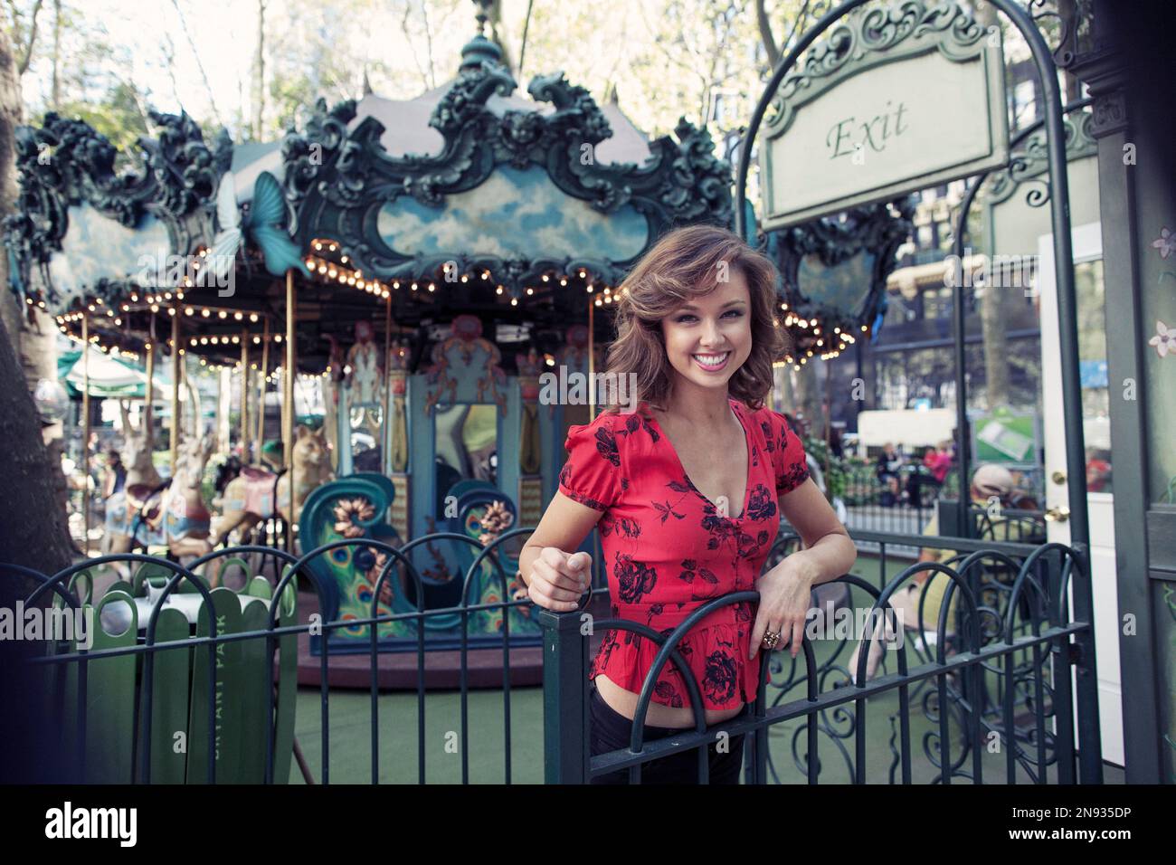 Actress Meg Steedle poses for a portrait on Wednesday, Sept. 12, 2012 ...