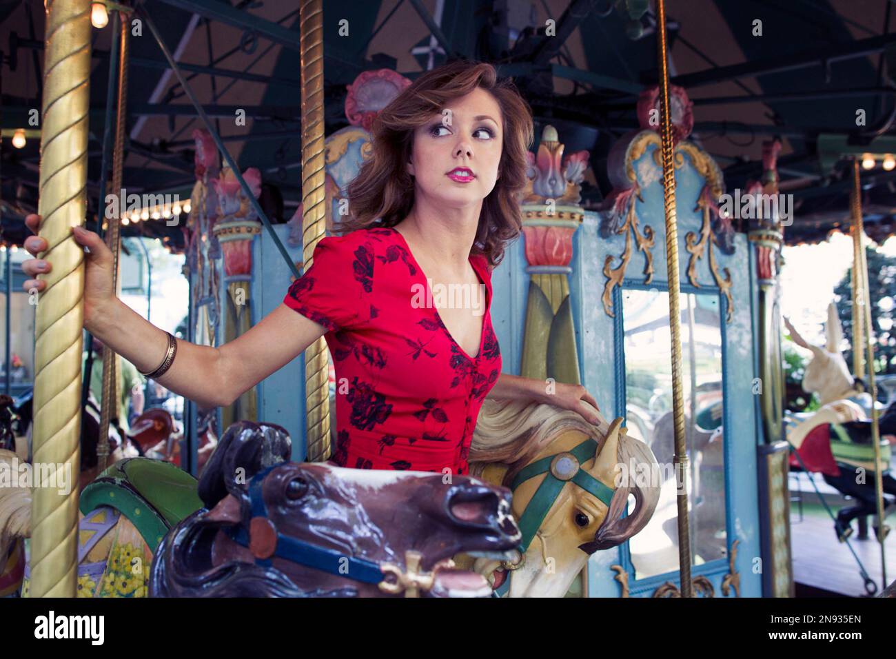 Actress Meg Steedle poses for a portrait on Wednesday, Sept. 12, 2012 ...