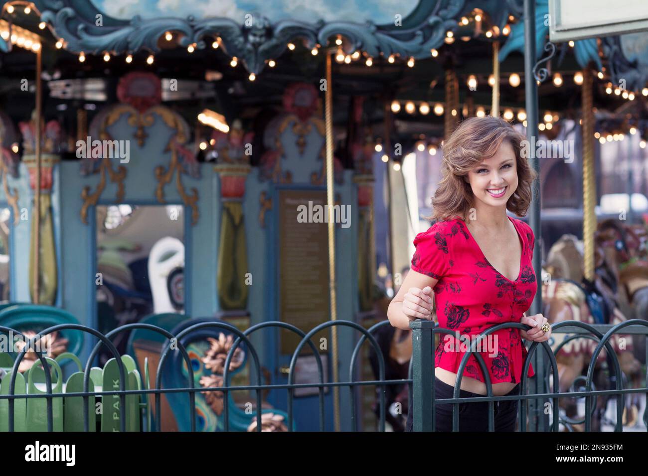 Actress Meg Steedle poses for a portrait on Wednesday, Sept. 12, 2012 ...