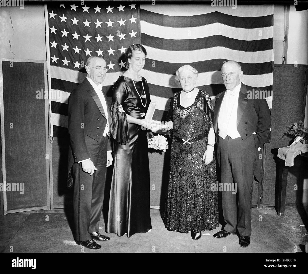 Feminist leader Carrie Chapman Catt was honored with the American ...