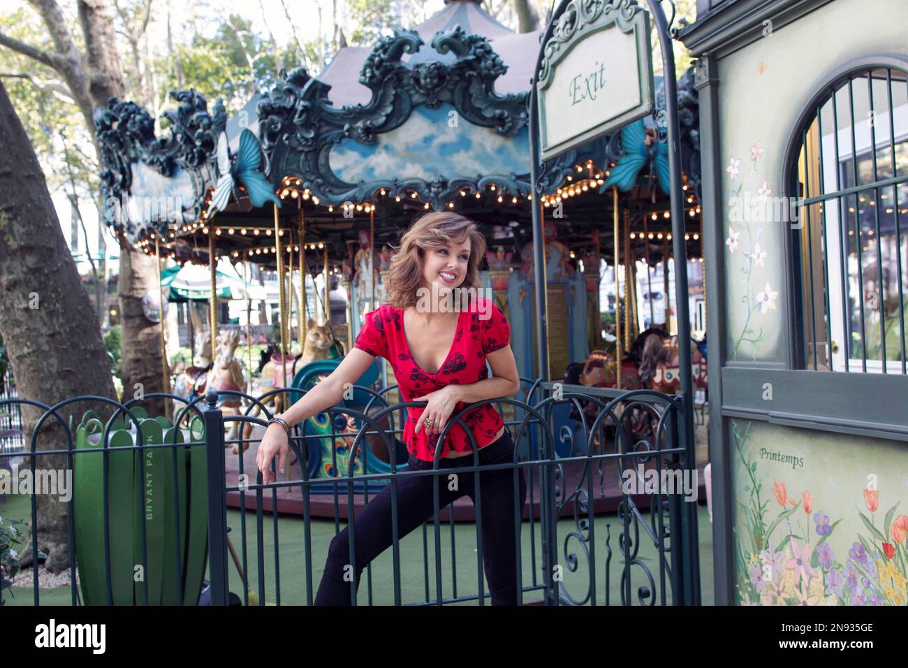 Actress Meg Steedle poses for a portrait on Wednesday, Sept. 12, 2012 ...