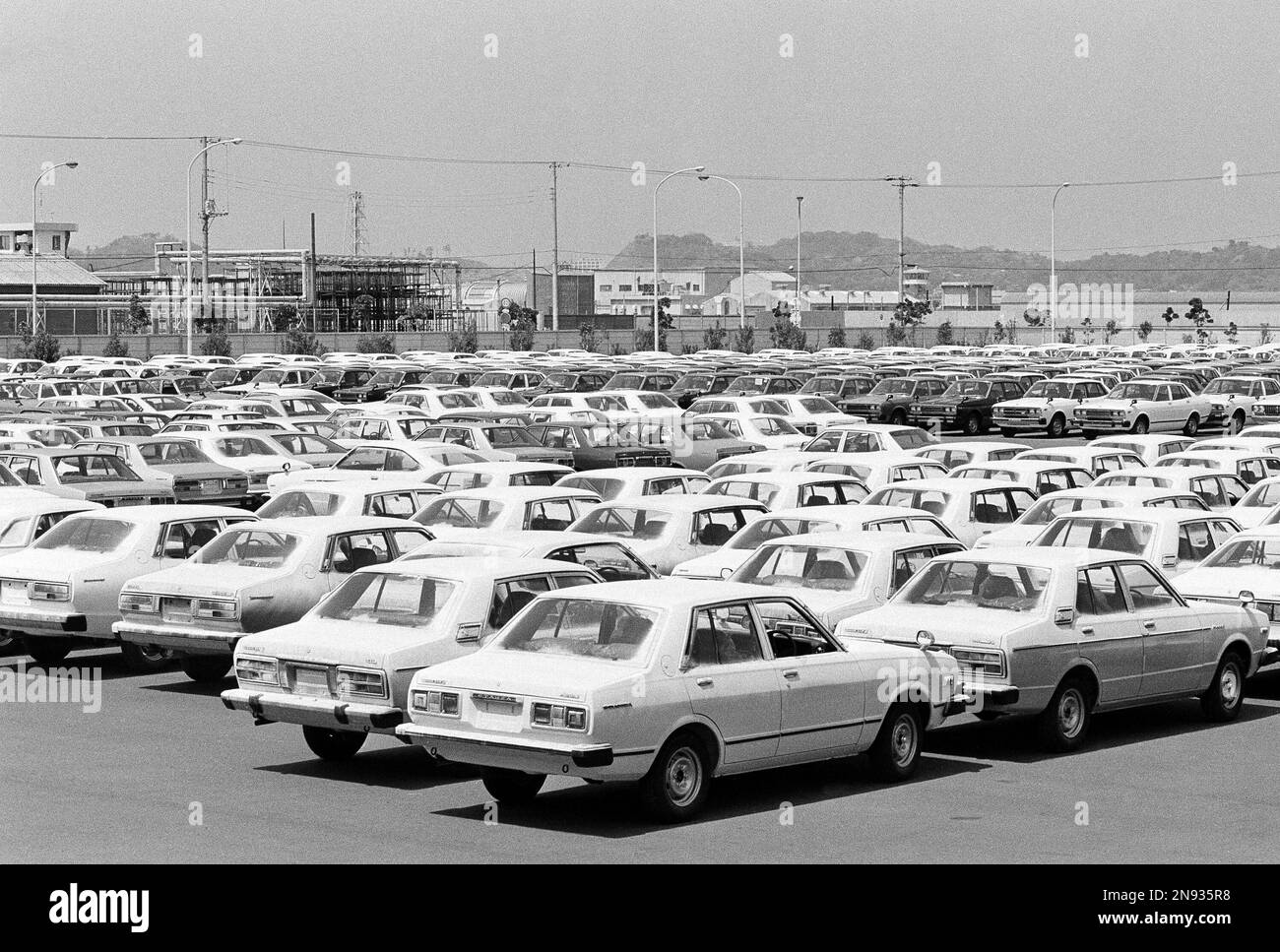 Made in Japan, cars such as these are part of the headache of the U.S ...