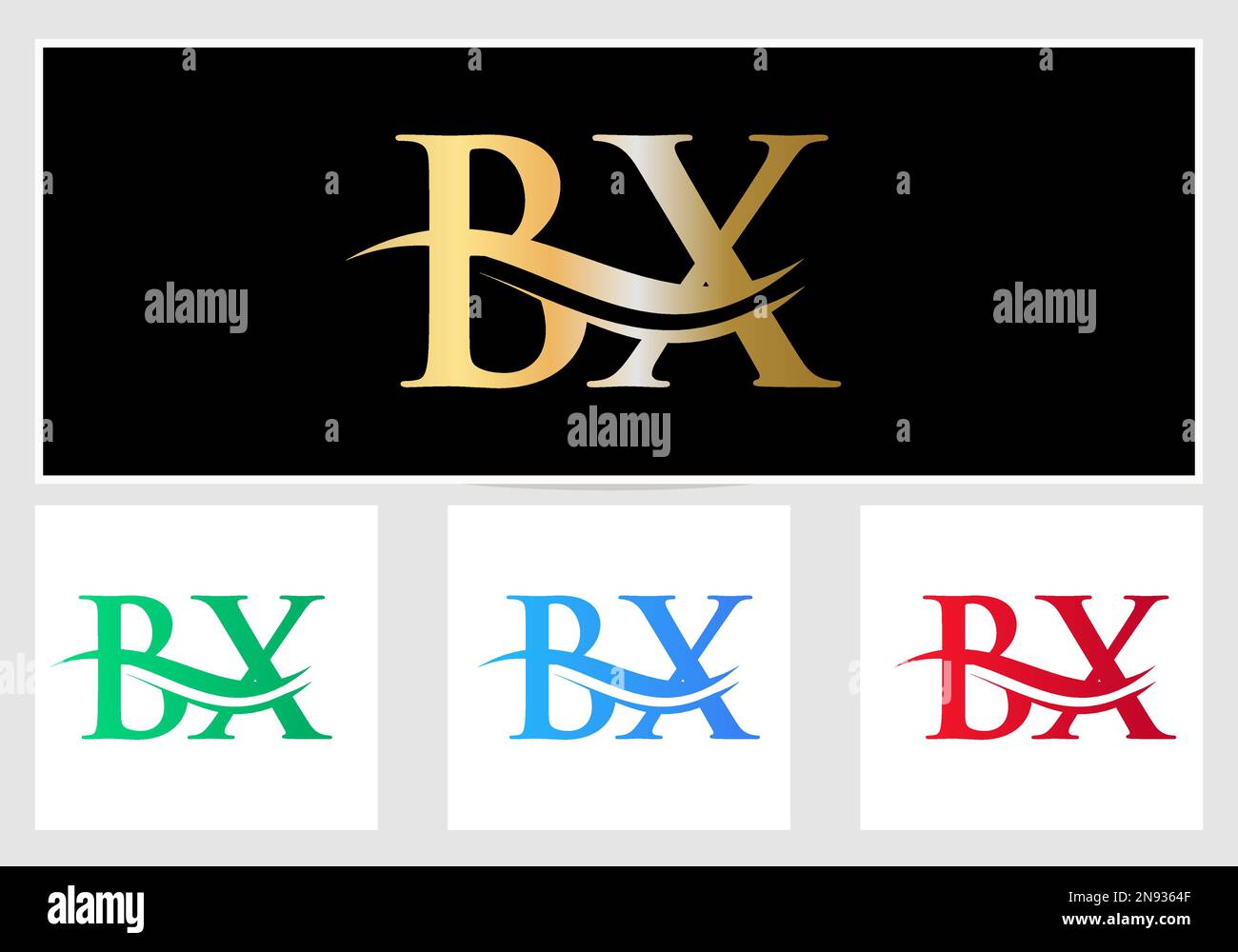 Bx logo design hi-res stock photography and images - Alamy