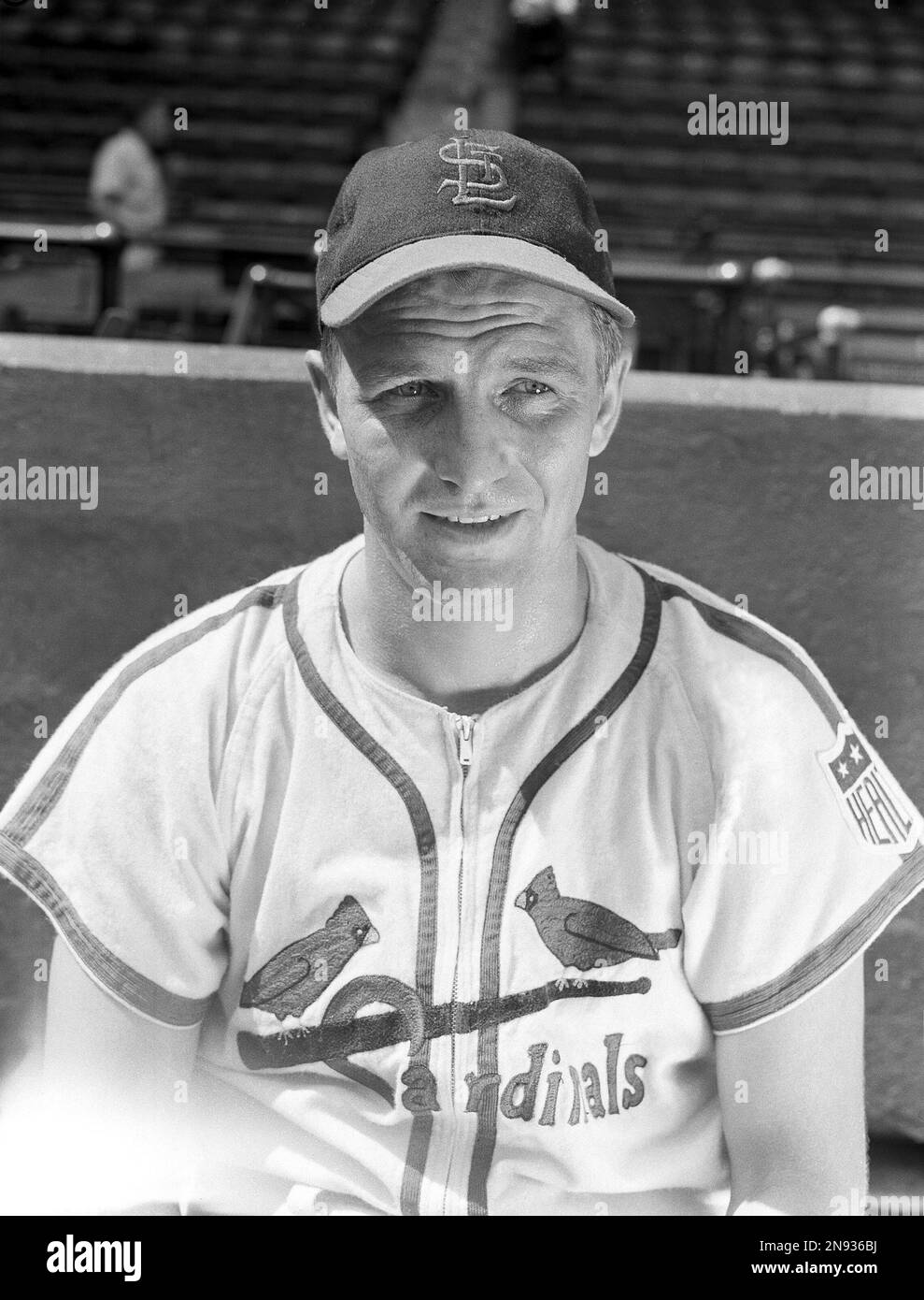 Cardinals pitcher Lloyd Moore is shown in St. Louis, Aug. 1942. (AP ...