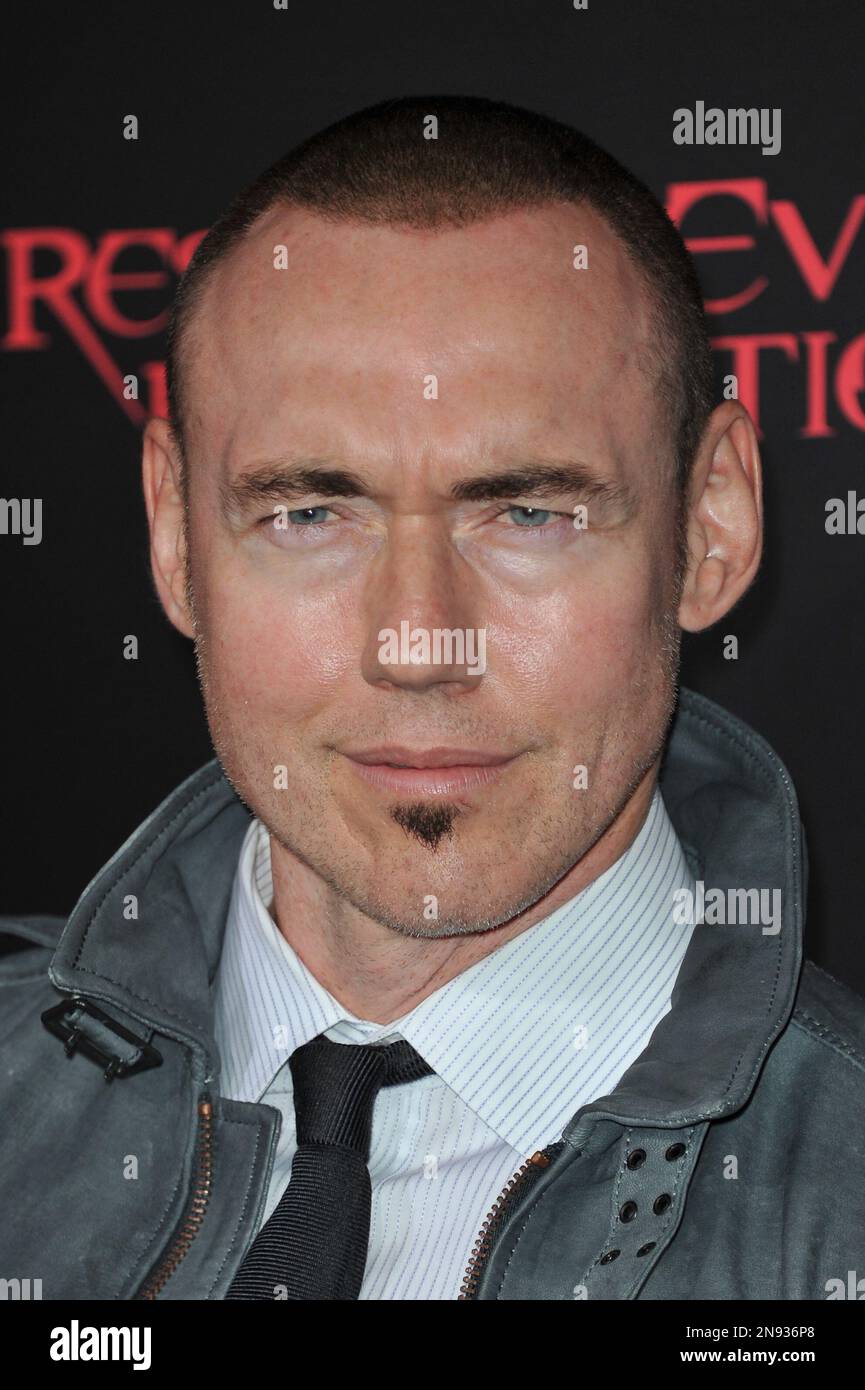 Kevin Durand attends the US premiere of "Resident Evil: Retribution" at ...