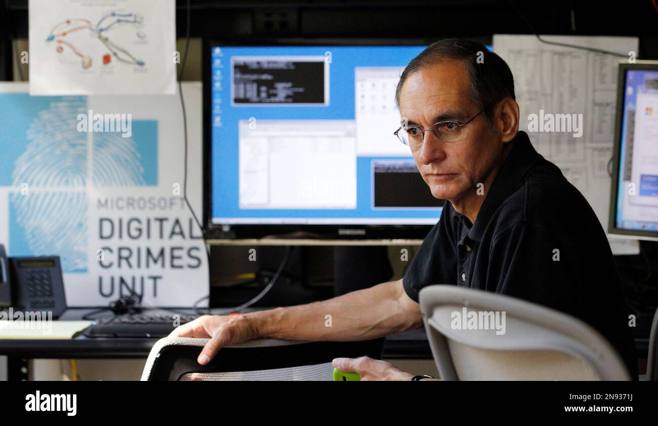 David Anselmi, a Microsoft senior manger of investigations in the ...