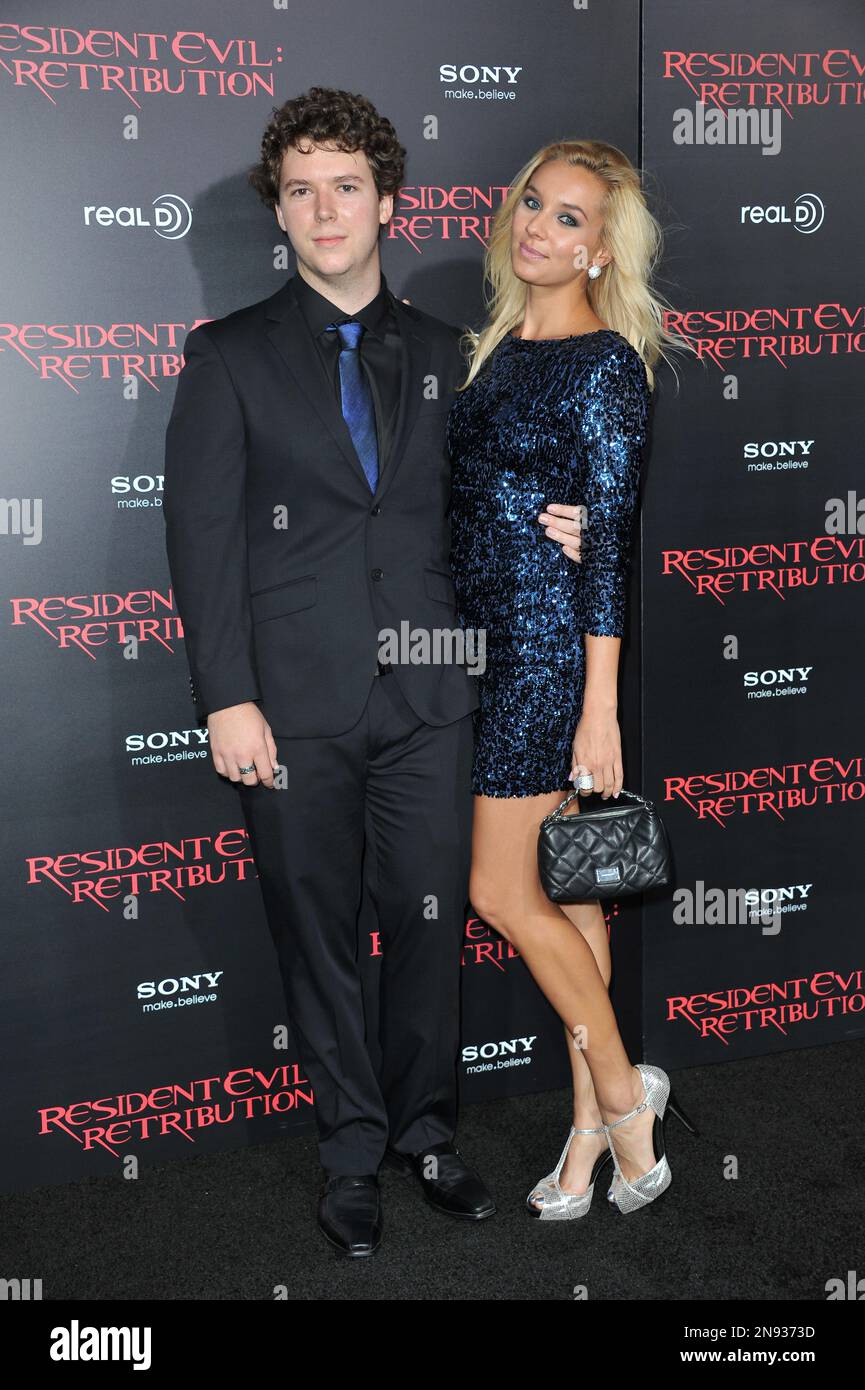 Cory Scarborough attends the US premiere of "Resident Evil: Retribution ...