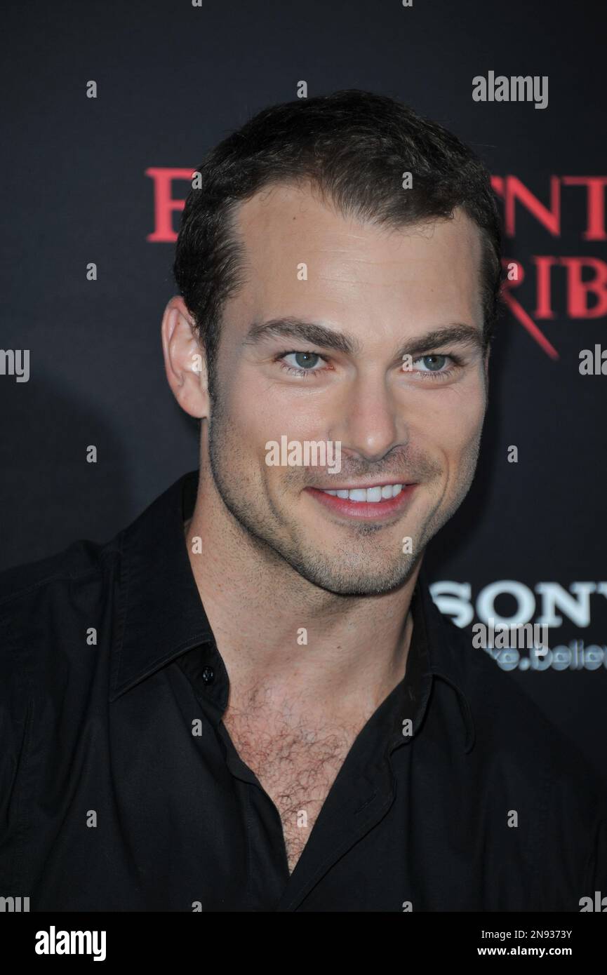 Shawn Roberts attends the US premiere of "Resident Evil: Retribution ...