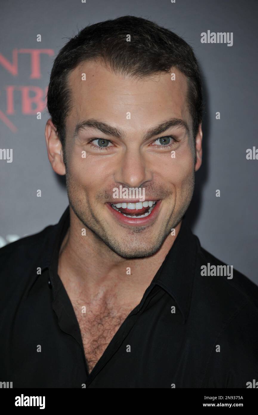 Shawn Roberts attends the US premiere of "Resident Evil: Retribution ...