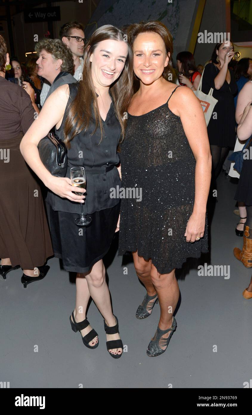 Lucille Sharp, left and Sally Ann Triplett attend the after party ...