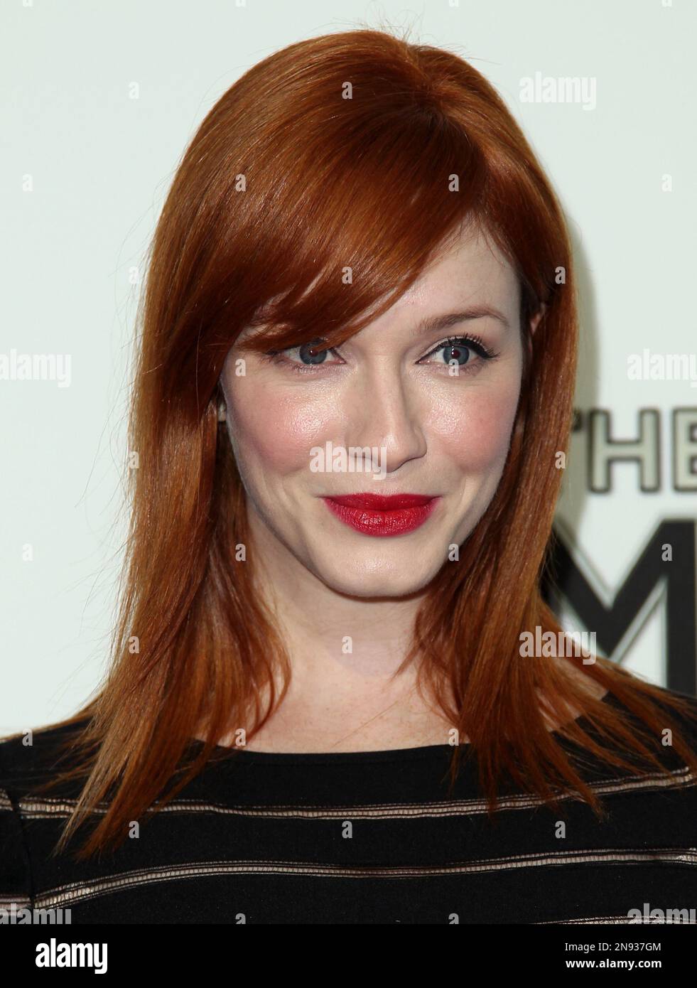 Christina Hendricks attends the West Coast premiere of "The Book of ...