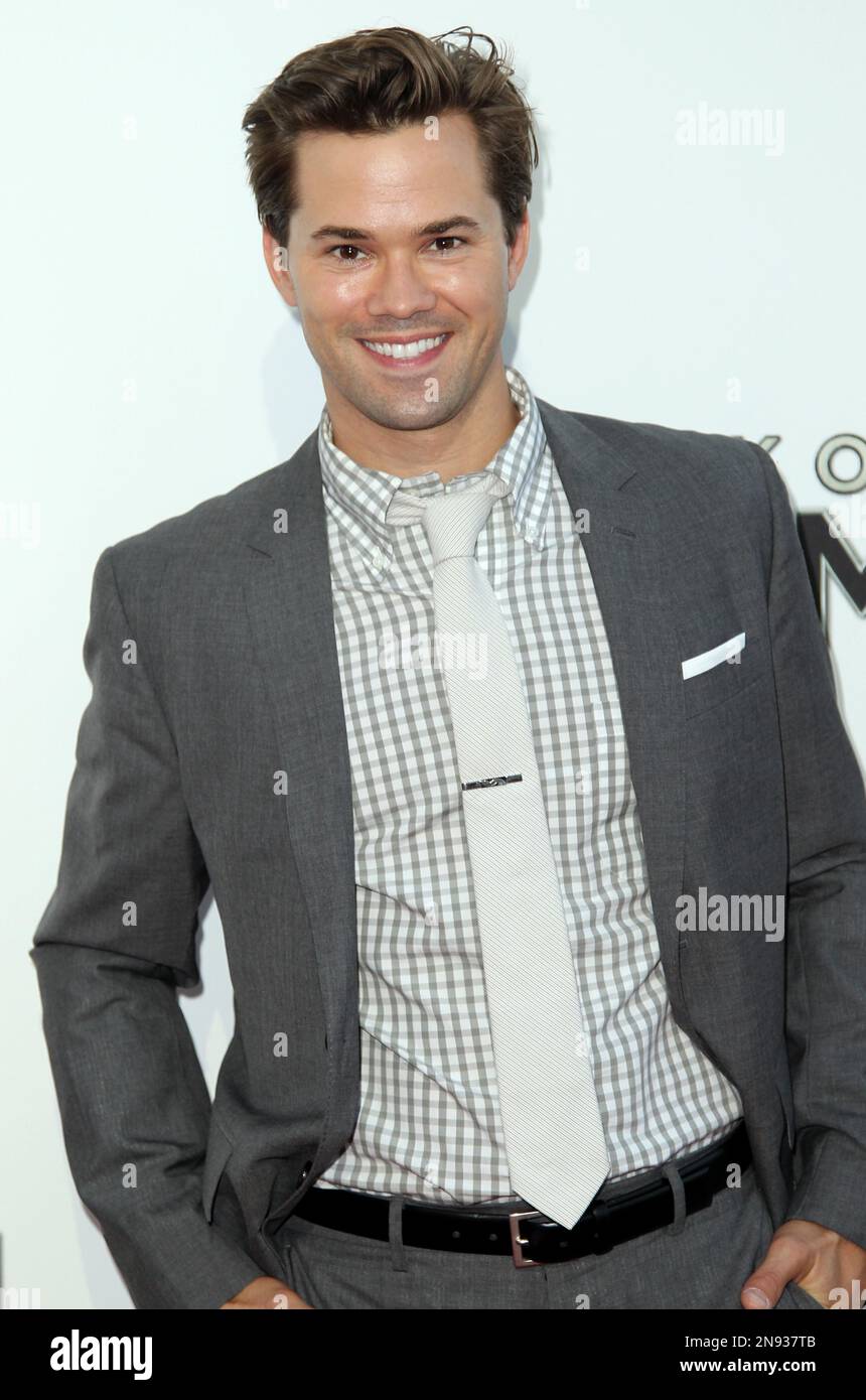 Andrew Rannells attends the West Coast premiere of "The Book of Mormon ...
