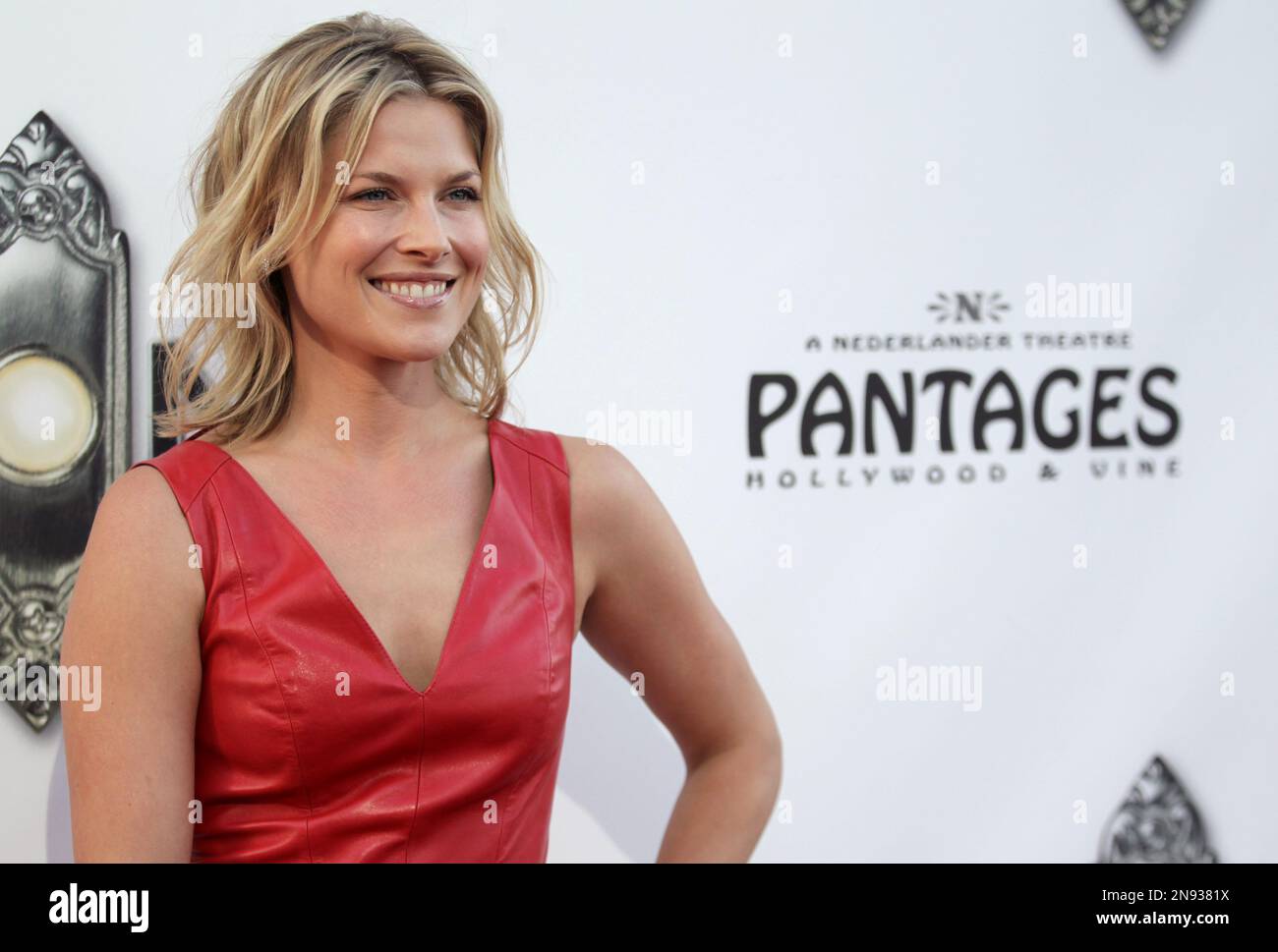 Ali Larter attends the West Coast premiere of "The Book of Mormon" at ...