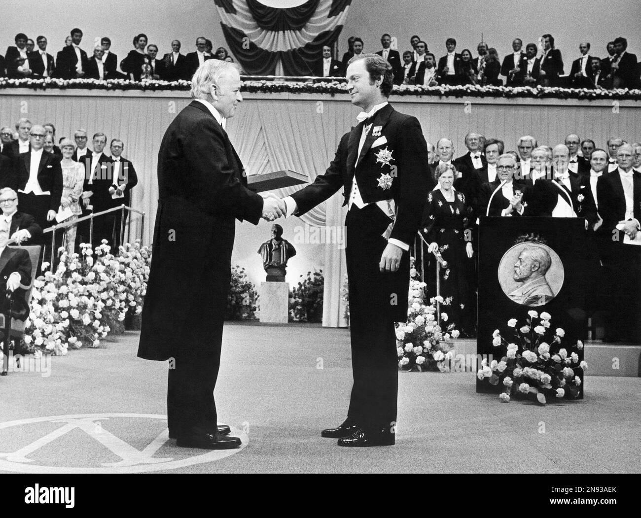 Co-winner of the Nobel Prize in Physics, Burton Richter of Standford ...
