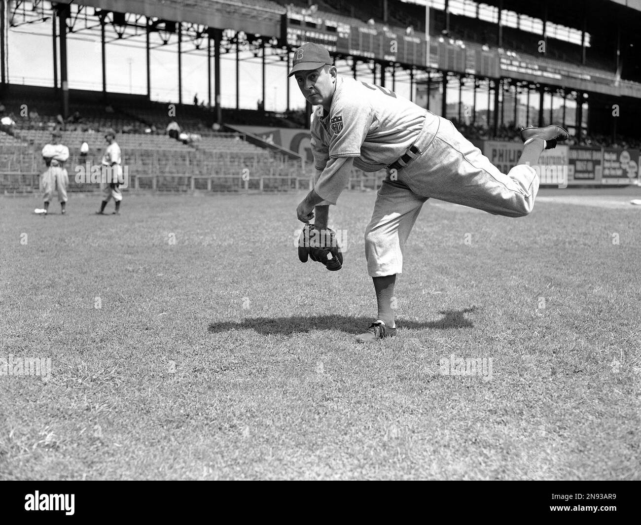Brooklyn Dodgers pitcher Larry French in August 1942. (AP Photo Stock ...