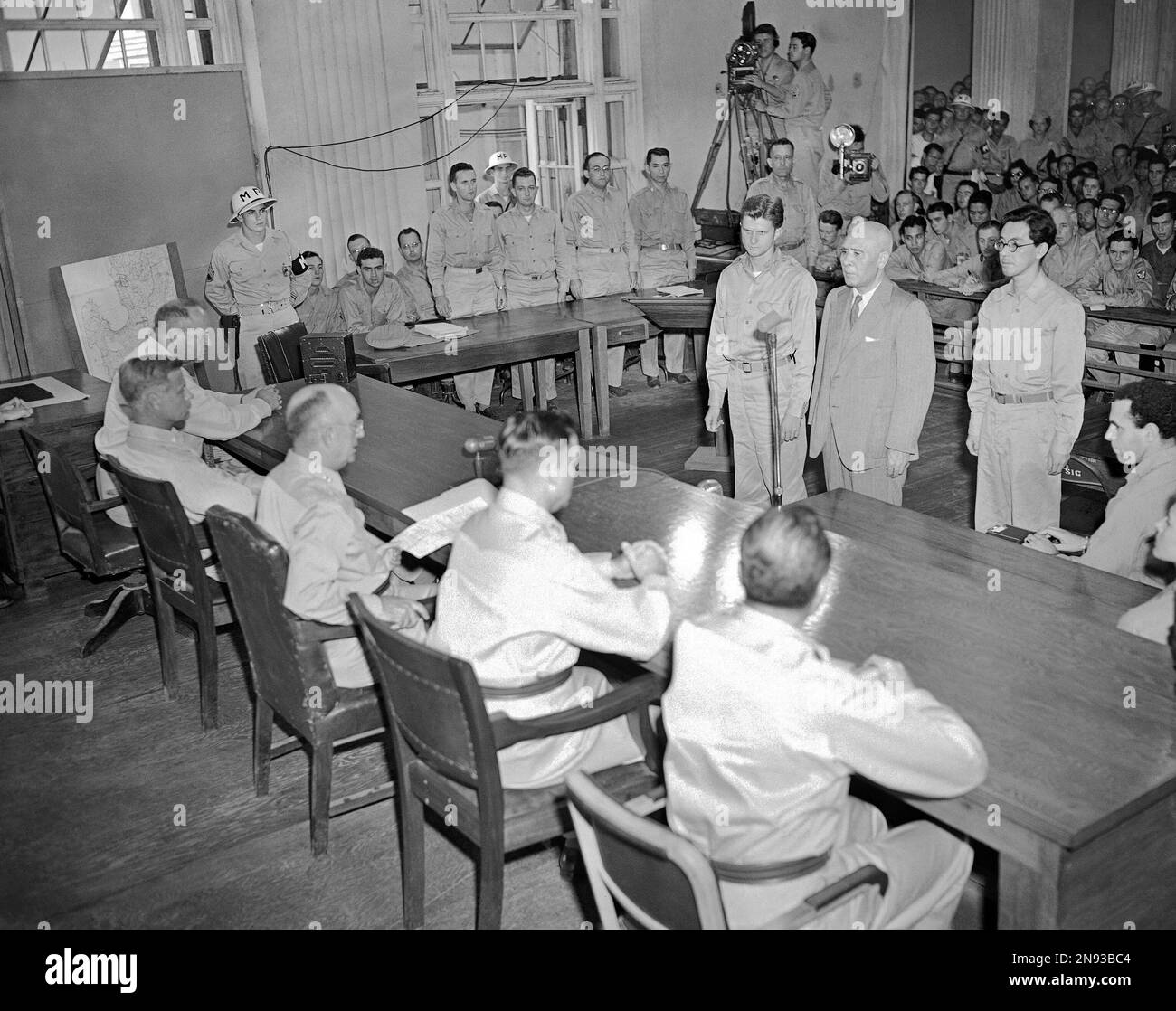 Japanese Lt. Gen. Masaharu Homma, who has accepted full moral ...