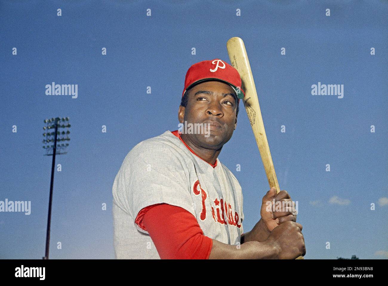 Bill White of Philadelphia Phillies infielder in March 1968. (AP Photo ...